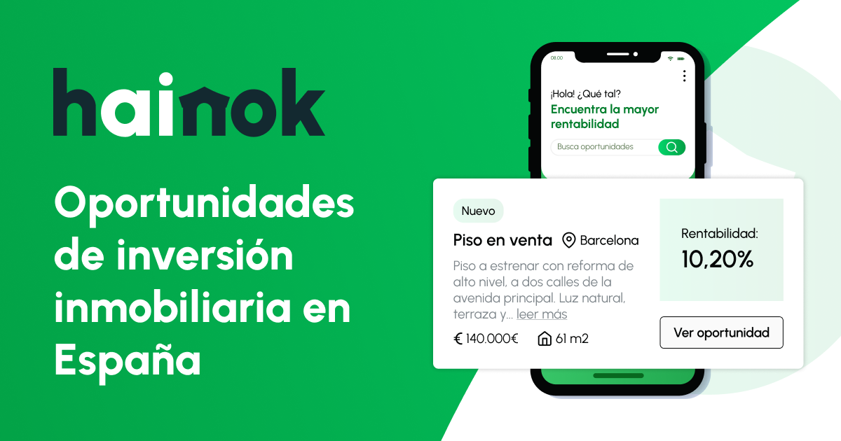 Hainok | Oportunidades de inversión inmobiliaria en España